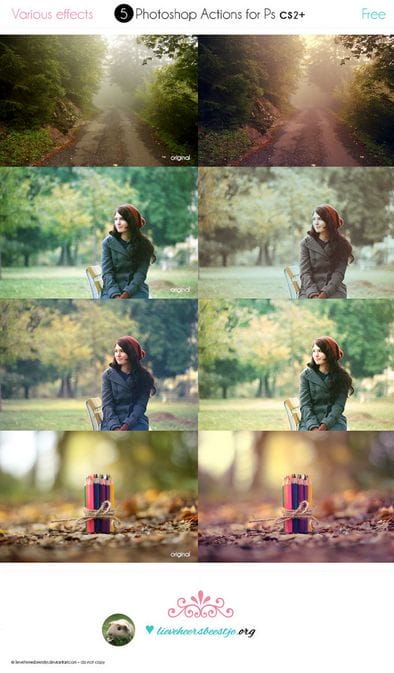 6 Free Best Photoshop Actions From Deviantart • Brand Glow Up