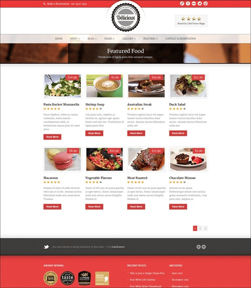 10 High Quality Restaurant Menu Design Templates • Brand Glow Up