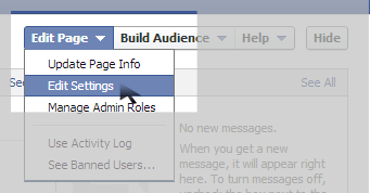 Removing Message Button On Your Facebook Page • Brand Glow Up