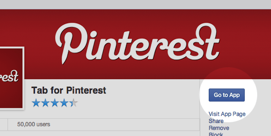 how-to: add pinterest app tab to facebook business page • Brand Glow Up