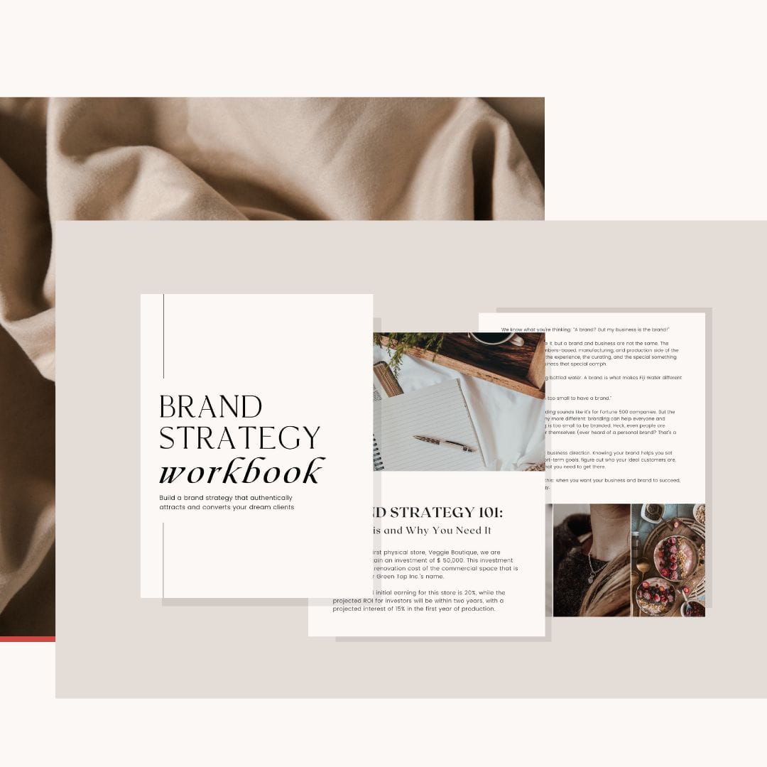Brand Strategy Workbook • Brand Glow Up