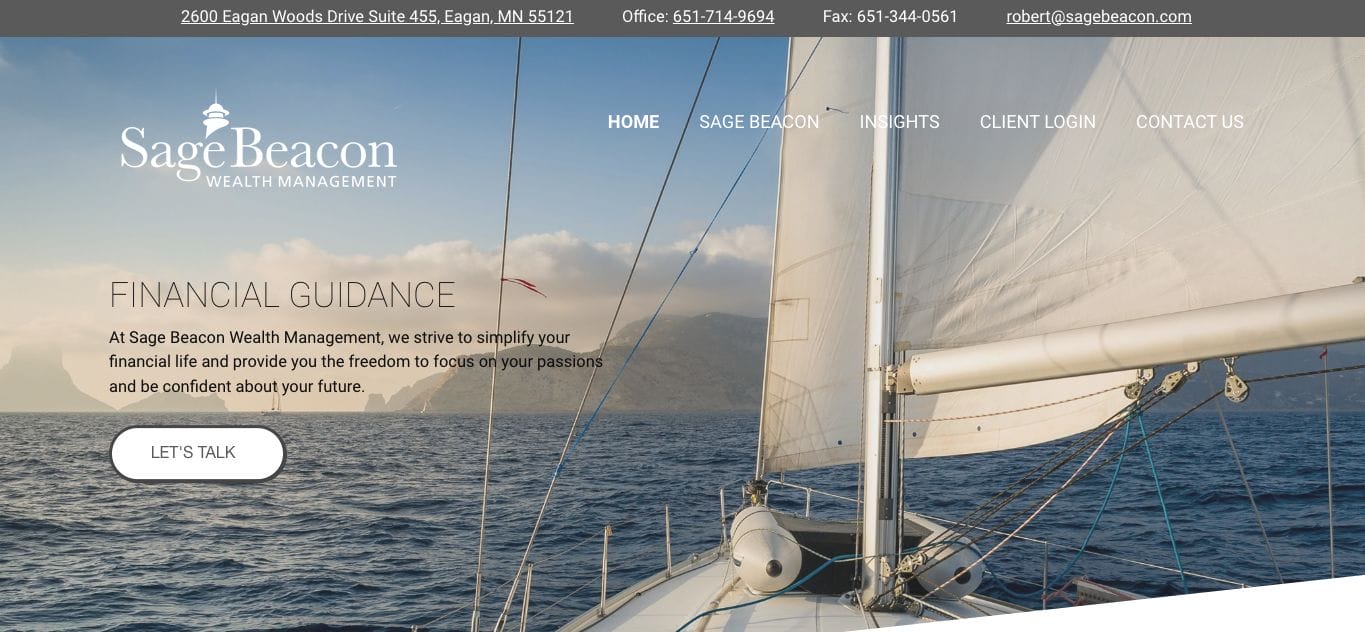 10+ Best Financial Advisor Website Examples & Inspirations • Brand Glow Up